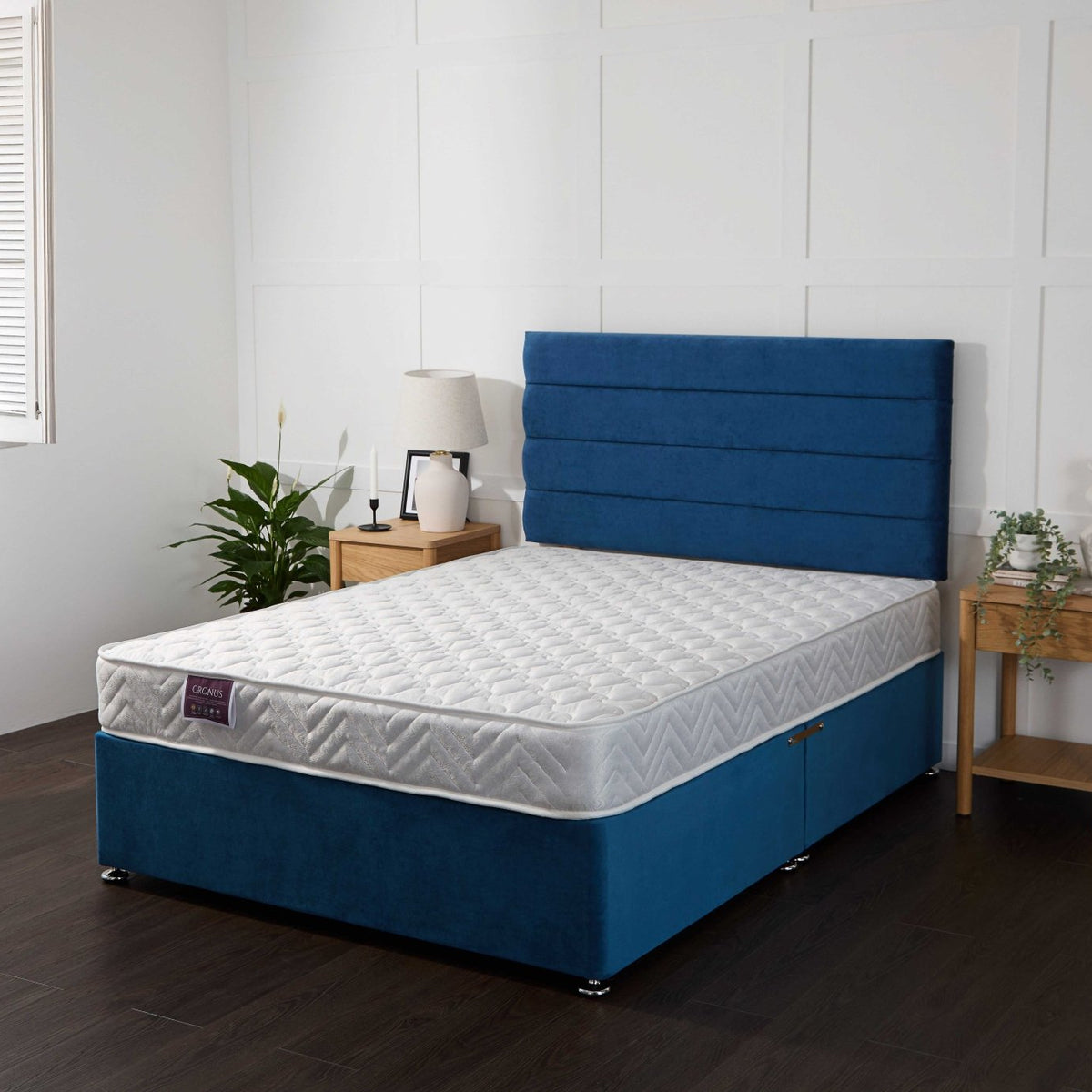 Cronus Open Coil Sprung Divan Bed Set – Midas Beds