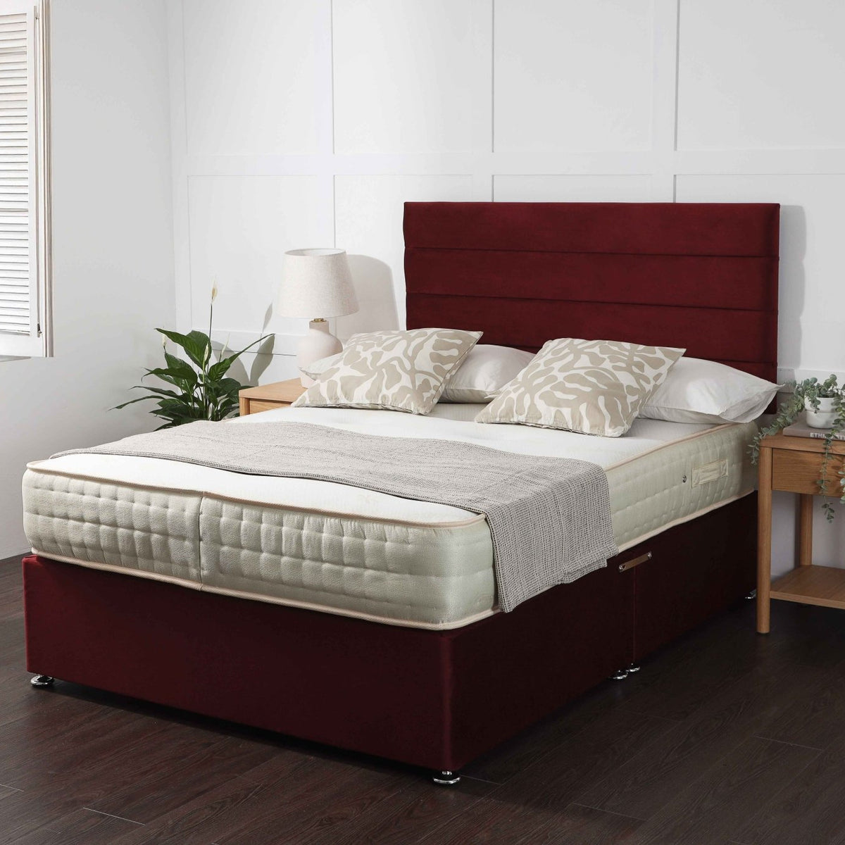 Cashmere 1000 Pocket Sprung Ultra Plush Divan Bed Set – Midas Beds