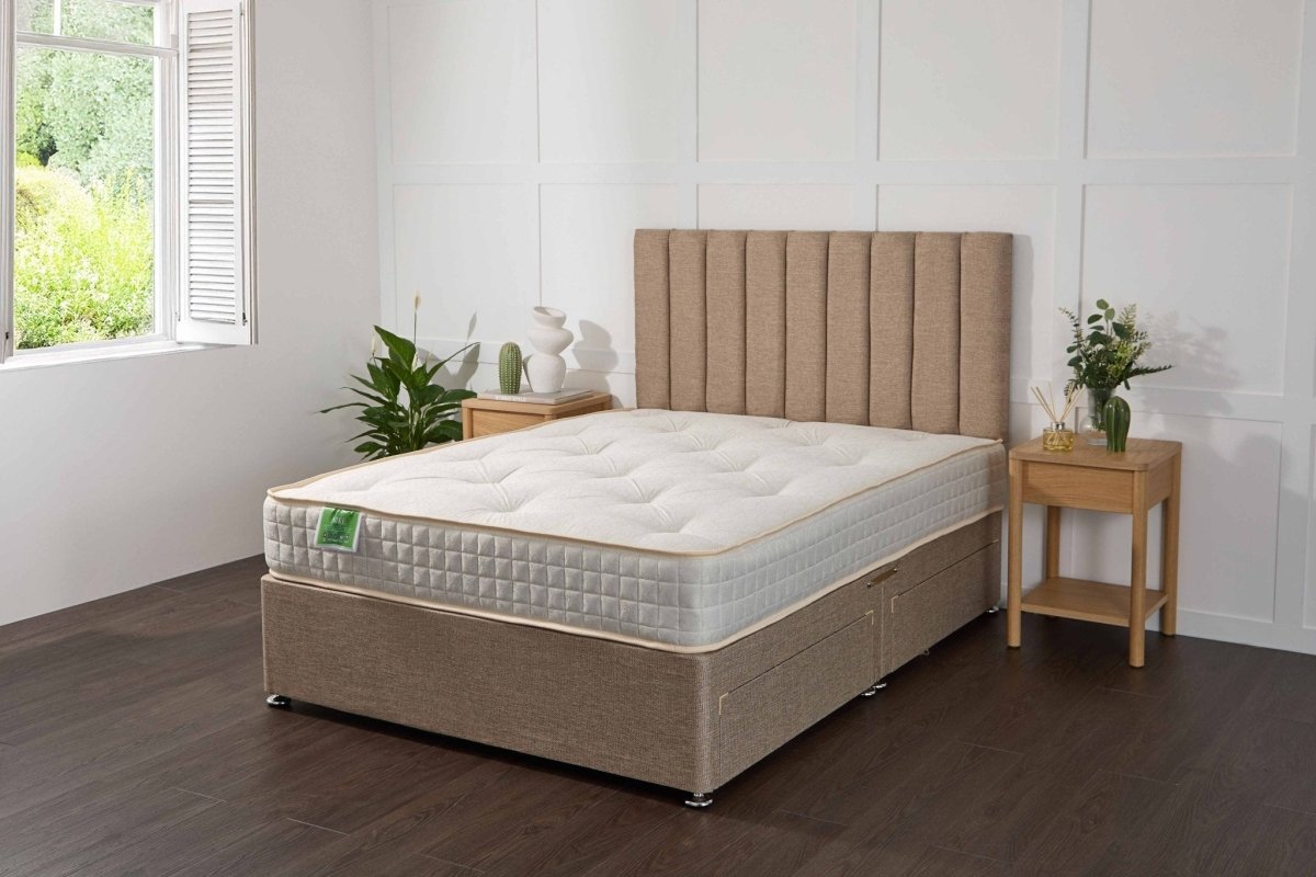Nike Open Coil Tufted Divan Bed Set – Midas Beds