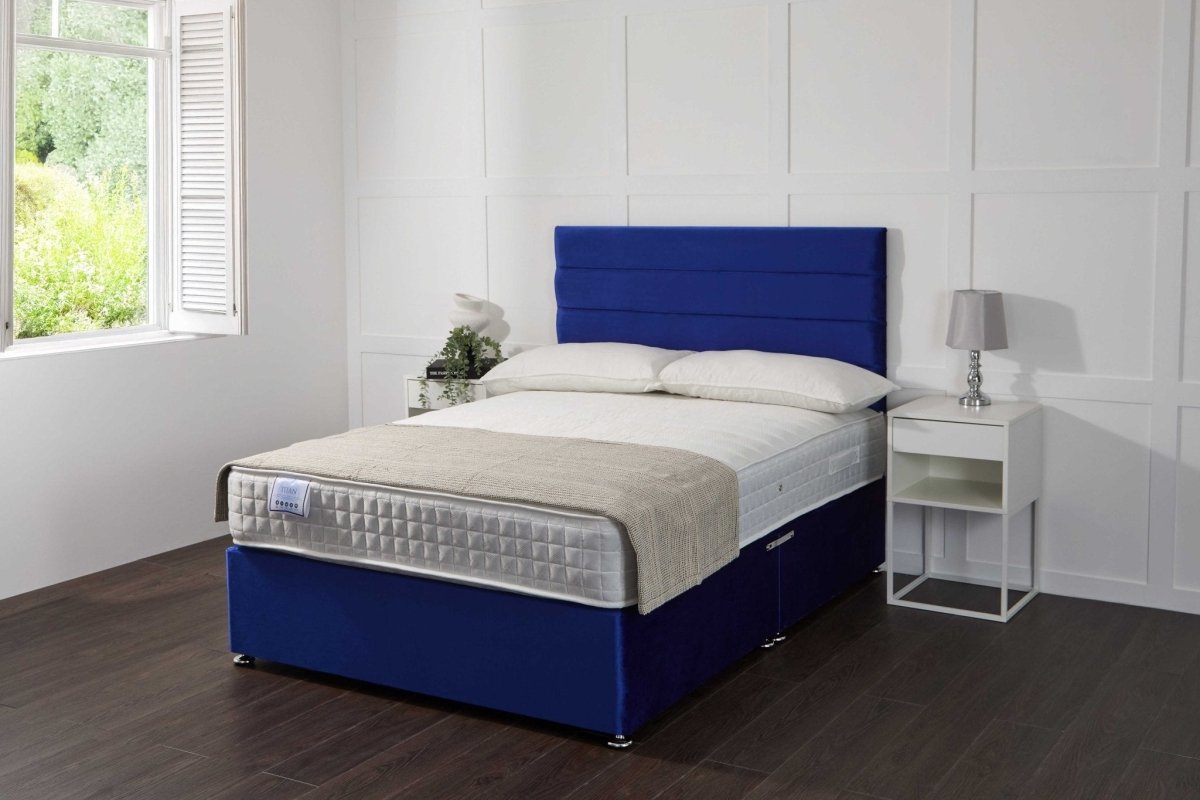 Titan Open Coil Sprung Quilted Divan Bed Set – Midas Beds